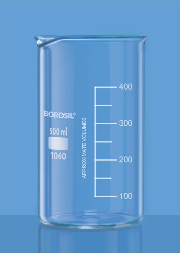 BOROSIL Tall Form Beaker With Spout – M/S LAB TECH CORPORATION