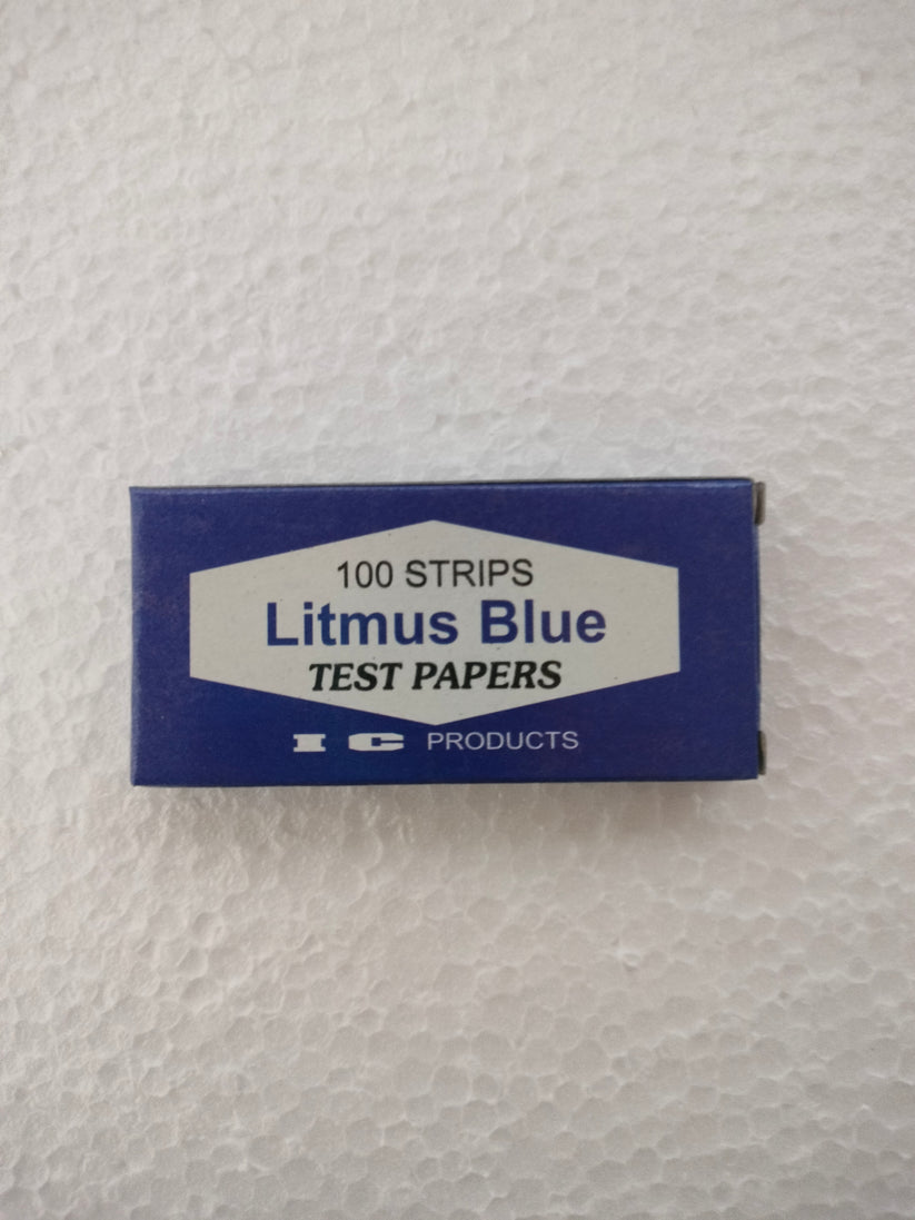 BLUE LITMUS PAPERS PACK OF 100 STRIPS – M/S LAB TECH CORPORATION