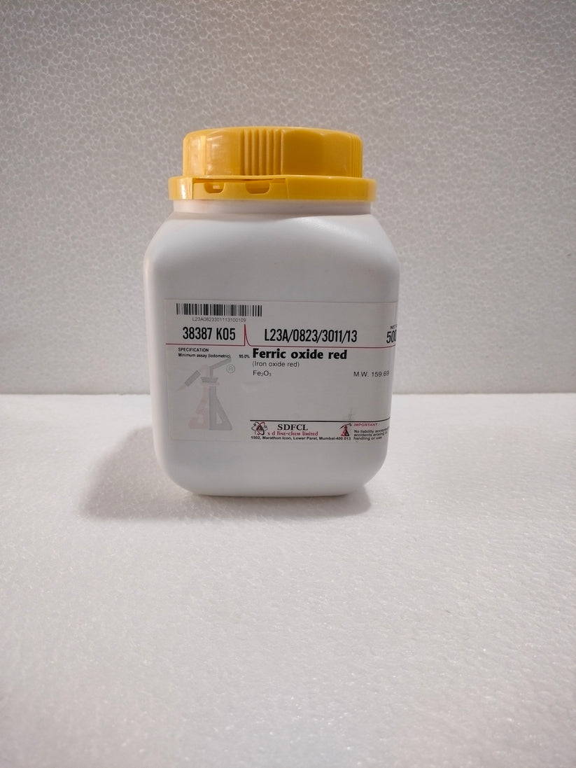 Ferric Oxide Red 500gm – M/S LAB TECH CORPORATION